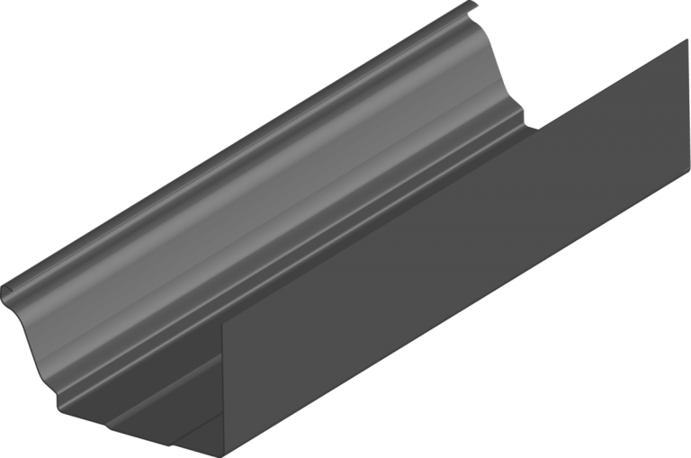 Aluminum getrokken goot model 8 inch - Vervang je asbest